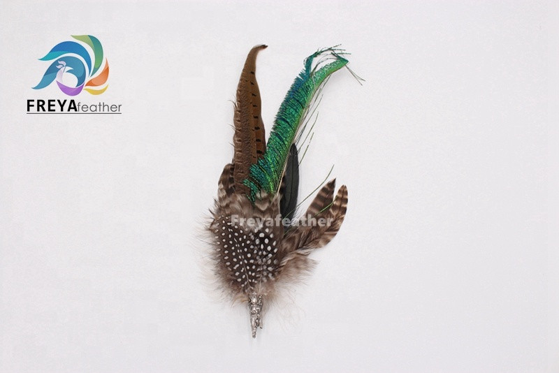 Buy Large Pheasant Feather Peacock Feather Mount Trimming For Millinery ...