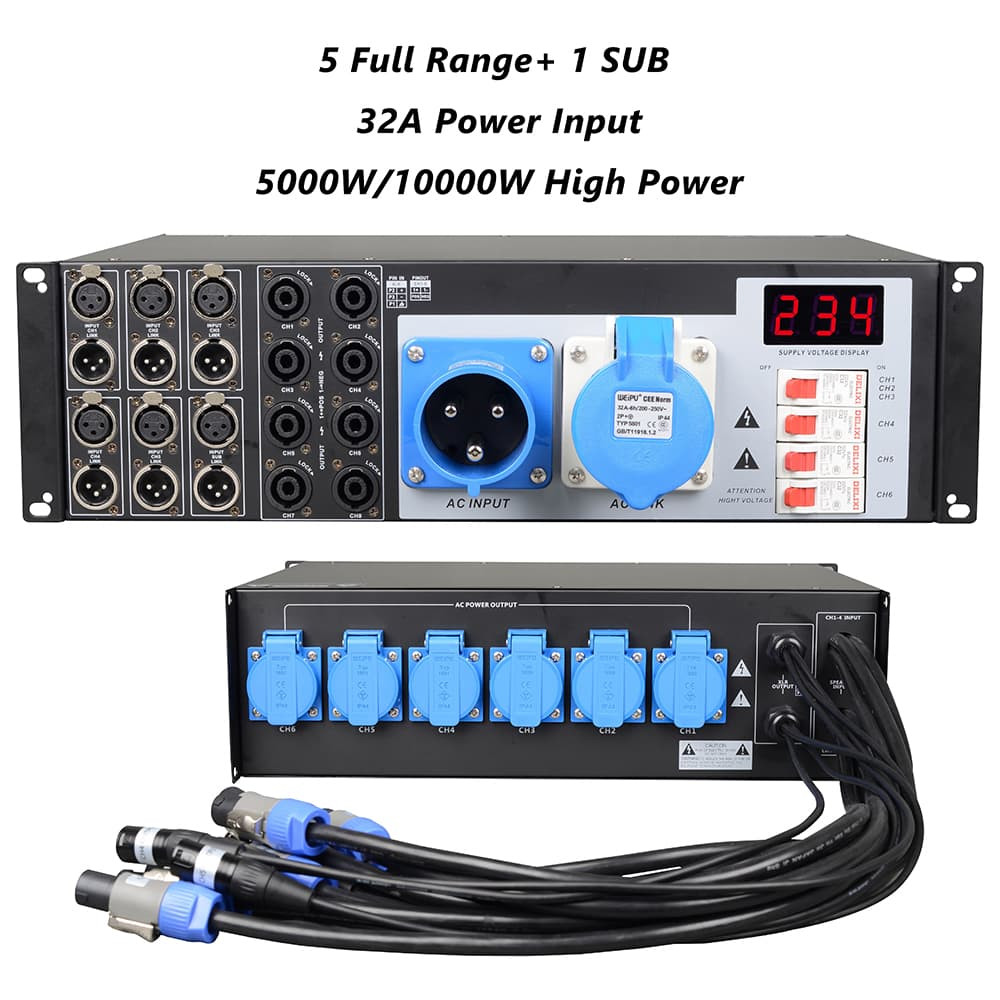 Buy Line Array Power Supply Equipment Amplifier Power Distro Power ...