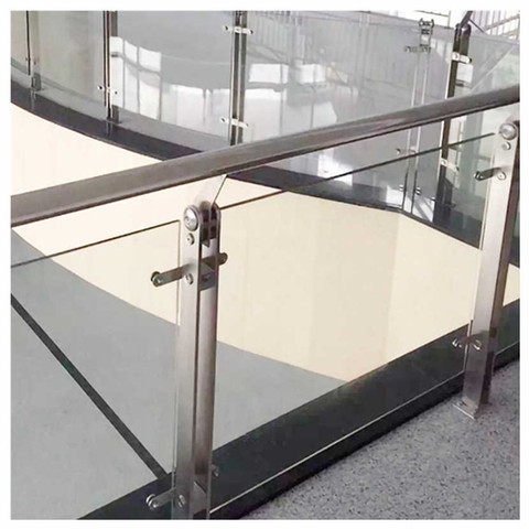 Buy Low Cost Balcony Balustrade Glass Stair Railing Stainless Steel ...