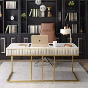 Buy Marble Big Board Table Office Desk Simple Modern Boss Desk ...