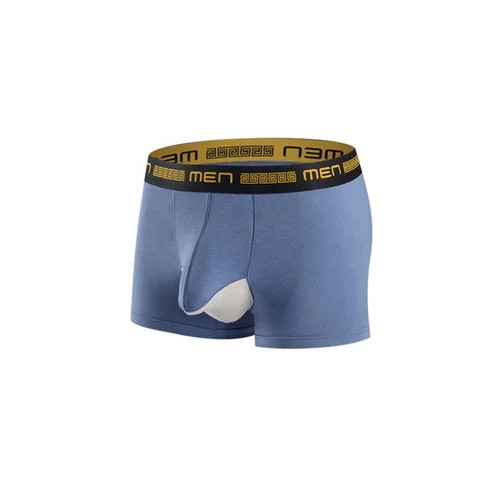 Buy Mens Underwear Boxers With Ball Pouch High Elasticity Waistband ...
