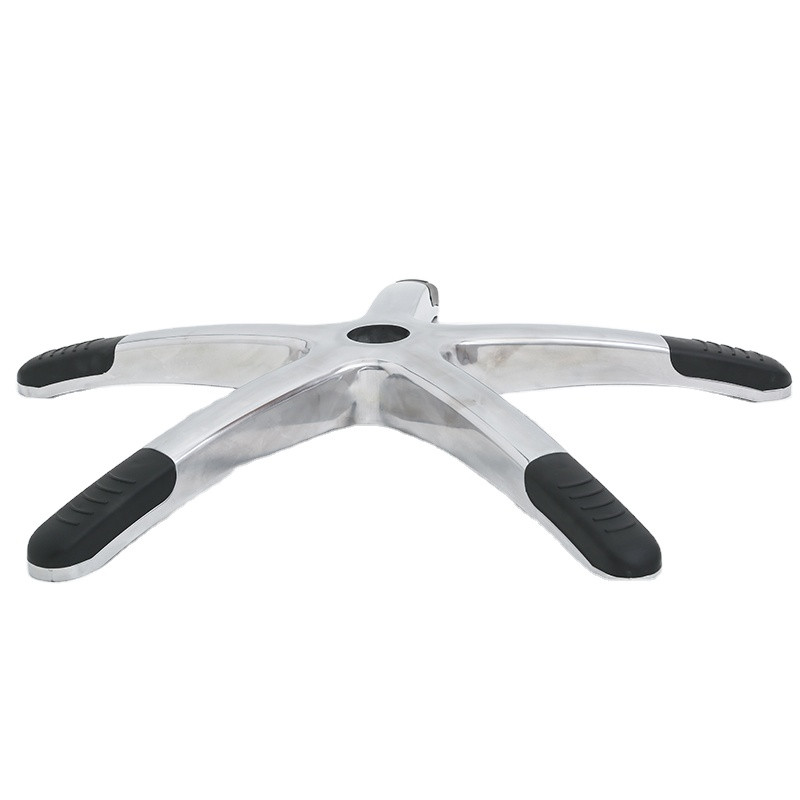 Buy Metal Chair Base Flat Bottom Anti Slip Chair Base 5 Star Flat Base ...
