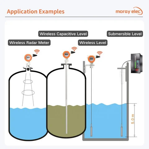 Buy Modbus Ip68 Ceramic Capacitive Submersible Liquid Tank Water Level ...