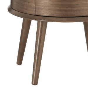 Buy Morden European Style Bedroom Night Table Valnut Nightstand Wood ...