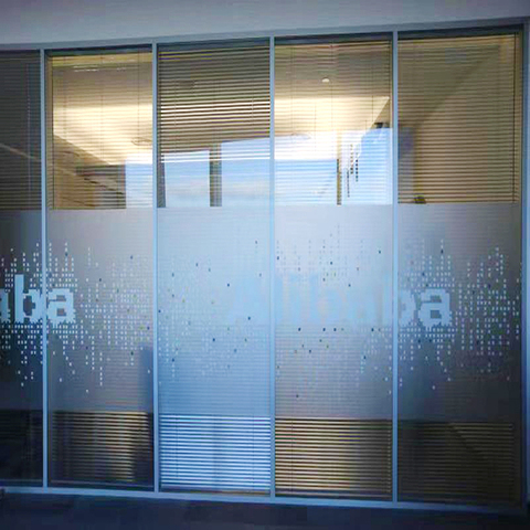 Buy Movable Soundproof Office Partition Wall Operable Glass Partition ...