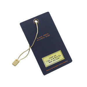 Buy New Cardboard Hang Tag With Metal Eyelet And String from Shenzhen ...