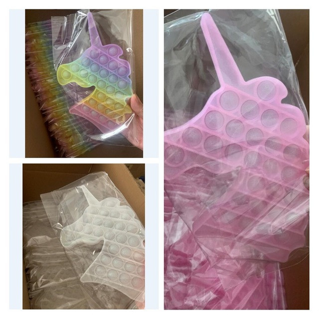 Buy New Glitter Stress Reliever Educational Simple Dimple Desktop ...