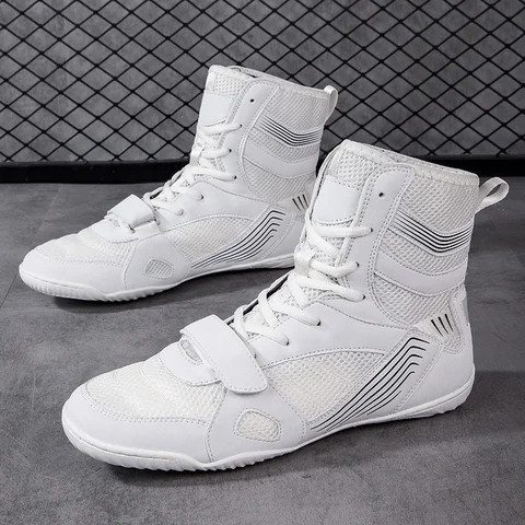 Buy New Style Professional Lightweight Flexible Wrestling Boots Boxing ...