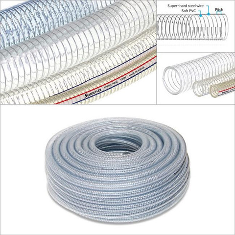 Buy Non-toxic Flexible Transparent Pvc Pipe Spring Pvc Hose Pipe/ Pvc ...