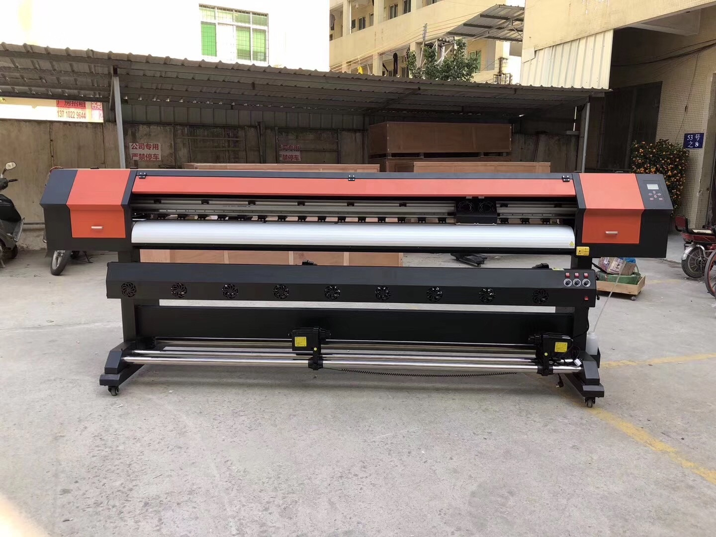 Buy Ripstek!! 3.2m 1440dpi Digital Printer Photo Flex Banner Plotter ...