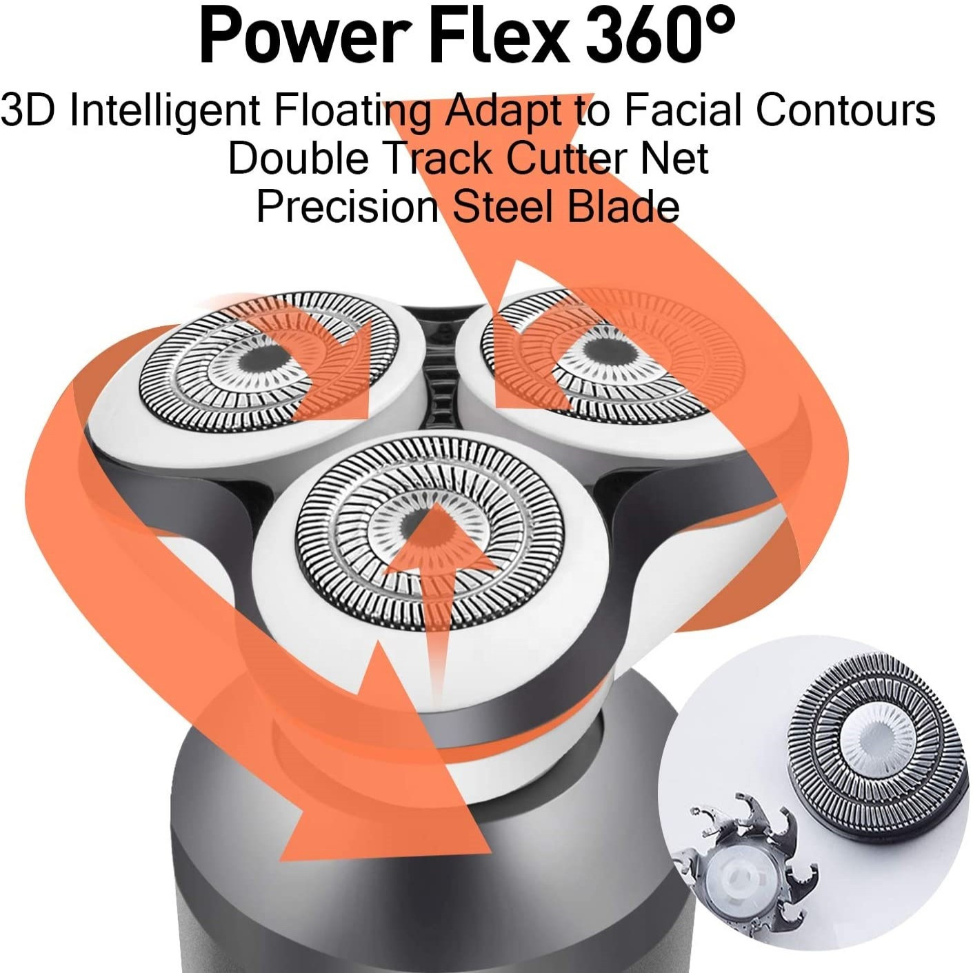 Buy Rozia Electric Razor For Men Beard Trimmer Grooming Kit Electric ...