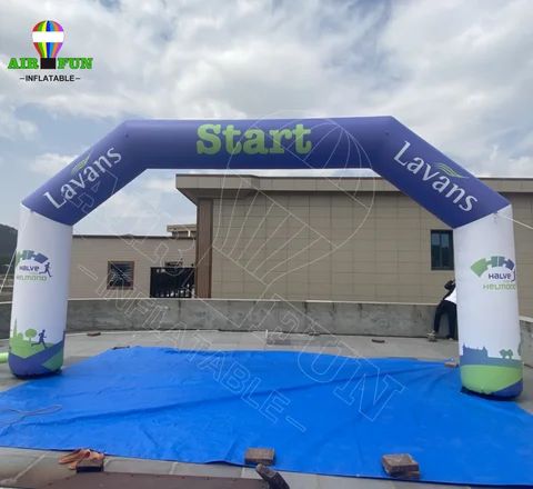 Buy Running Race Inflatable Start And Finish Line Arch Custom ...