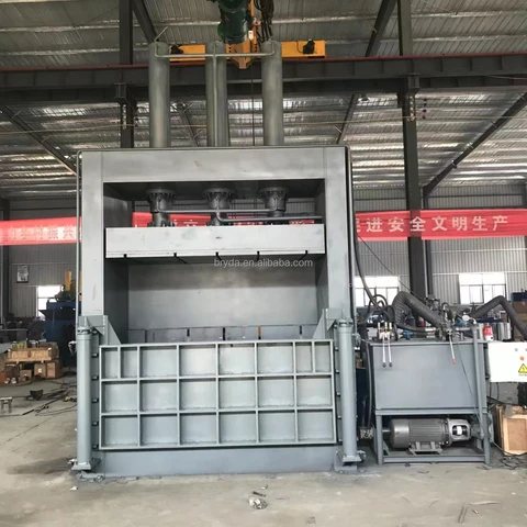 Buy Small Industrial Vertical Baler Waste Paper Baler Machine, Baling ...