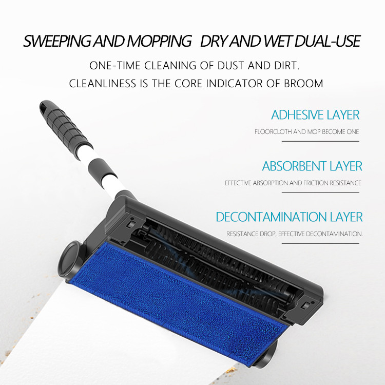 Buy Smart Automatic Cordless Bowai Electric Broom Sweeper Handheld ...