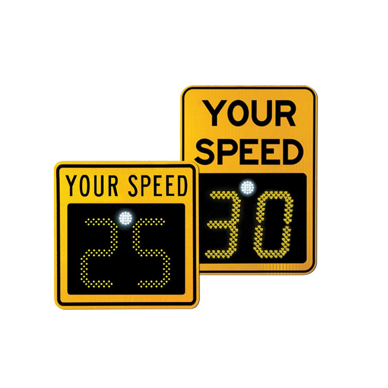 Buy Solar Speed Limit Detector Warning Signs Geelian Signalsradar ...