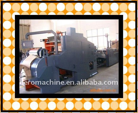 Buy Square Bottom Shopping Khaki Brown Fully Automatic Paper Bag Making ...