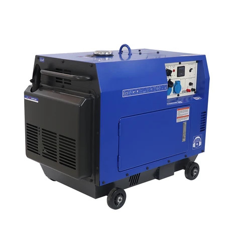 Buy Super Silent Diesel Generator 5.7kw/6.6kw 3 Phase Dc Generator Set ...