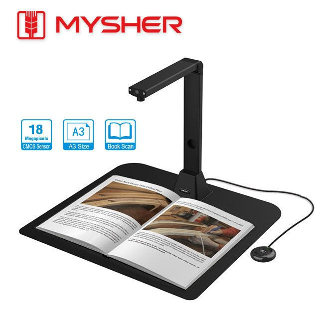 Buy A3 Size, 18mp Book Scanner from Beijing Mysher Technology Co., Ltd ...