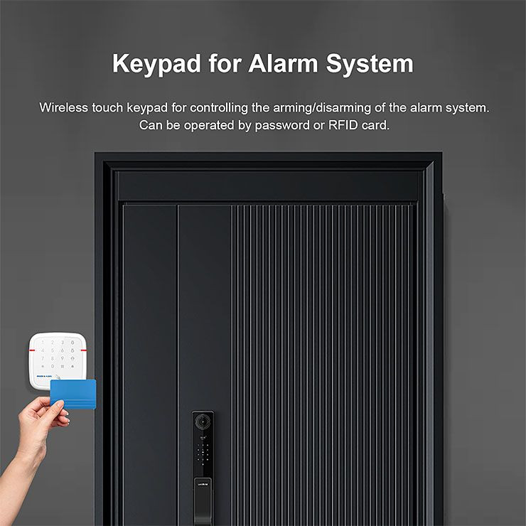 Buy Home Alarm System Wireless Keypad from Shenzhen Patrol Hawk ...