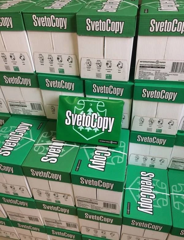 Buy A4 Copy Paper Svetocopy A4 Copy Paper70 Or 80 Gsm With Good Quality ...