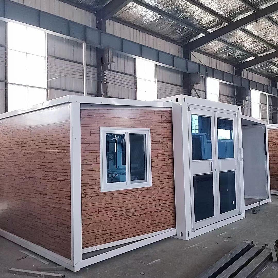 Buy Extended Foldable Prefab Container Homes/40ft Folding Living ...