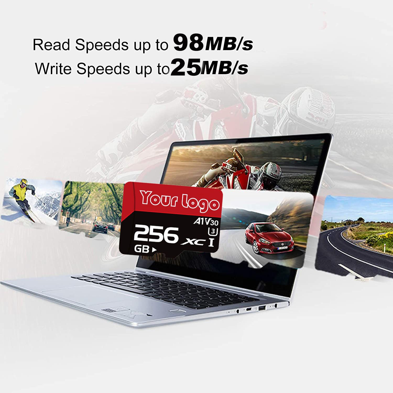 Buy Full Capacity Memory Card Custom Logo 2gb 4gb 8gb 16gb 32gb 64gb ...