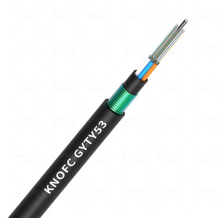 Buy Gyty53 Double Jacket Outdoor Armored Fiber Optic Cable from ...