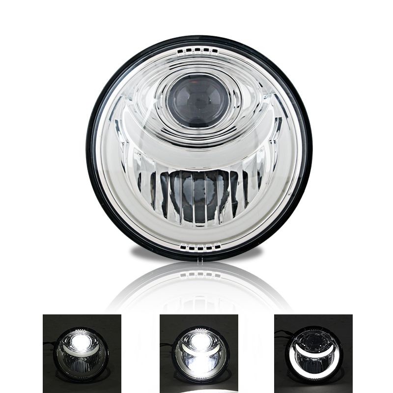 Buy Led Round Headlight For Motorcycles Automotive Led Headlight ...