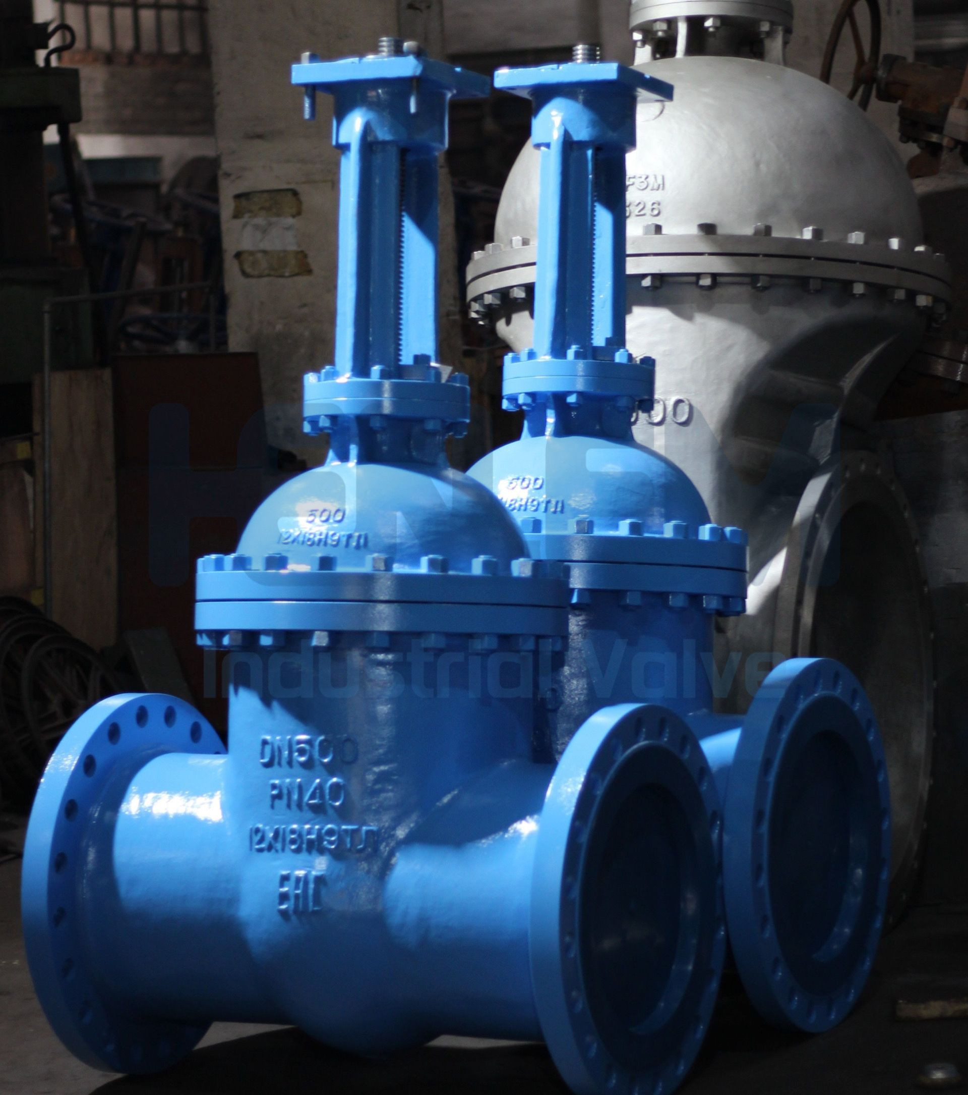 Buy Eac Dn500 Pn40 Gost Gate Valve Material:12x18h9t from Wenzhou ...