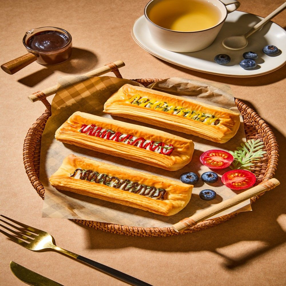 Buy Wholesale Factory Bread 2025 New Hot Dog Bread With Salad Filling ...