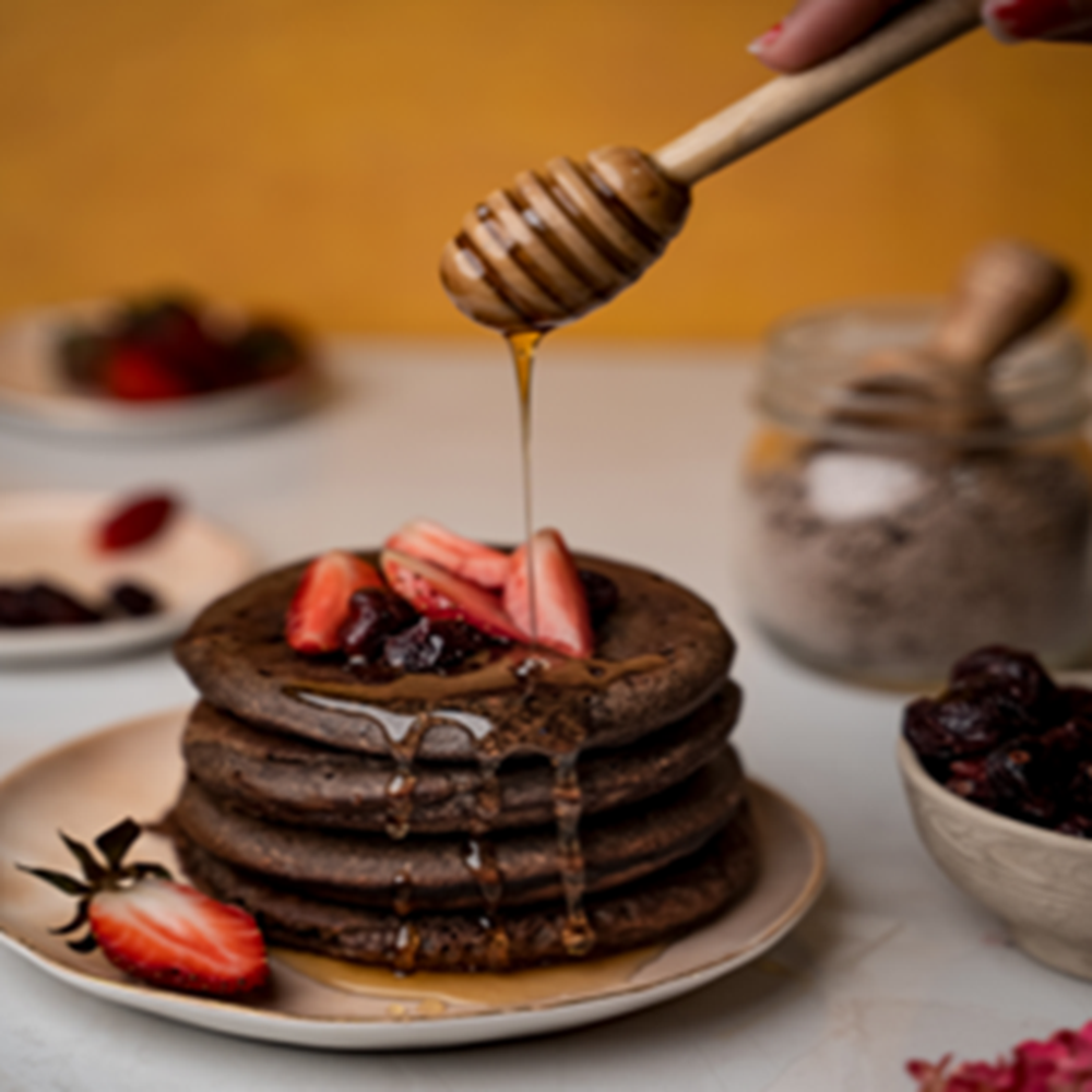 Buy Instant Choco Cranberry Ragi Pancake from U.M.A. CO., India ...