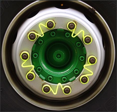 Buy Checklink Loose Wheel Nut Safety Check Indicator For 32/33/38mm ...