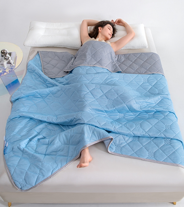 Buy Thin Wormwood Quilt For Bed, Comfortable, Breathable, Washable ...