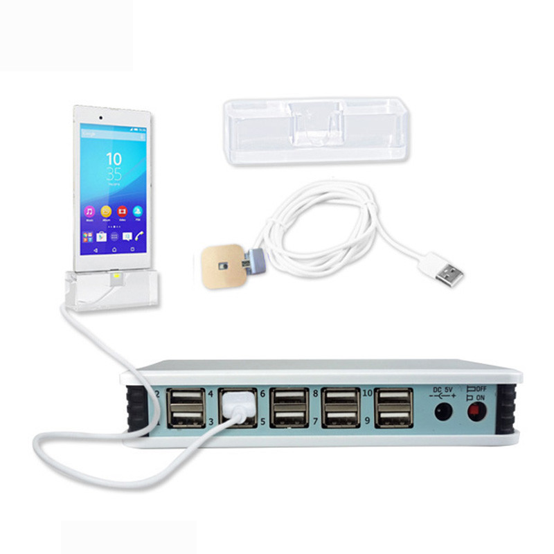 Buy 10 Ports Multi Target Smart Burglar Alarm Display Device Security System For Mobile Phone ...