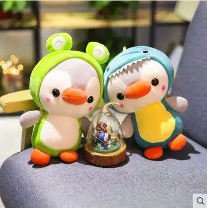 Buy 15/25 Cm Penguin Plush Dolls Cute Penguin Transfiguration Unicorn ...