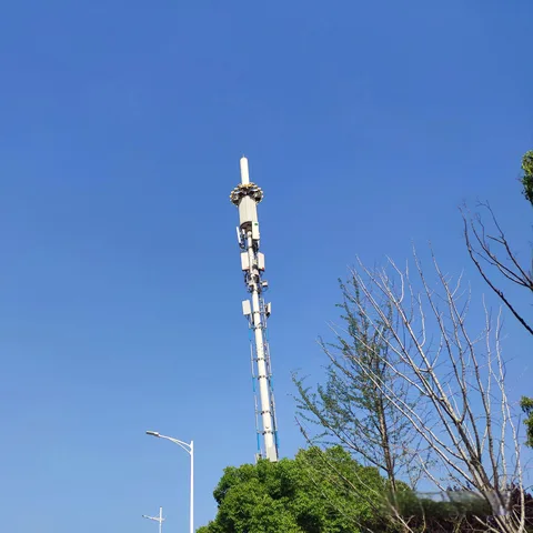 Buy 20m High Mast Steel Monopole Communication Tower Communication ...