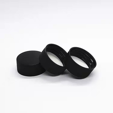 Buy 32mm Non Spill Black Screw Bottle Cap Leak-proof Screw Cap from ...