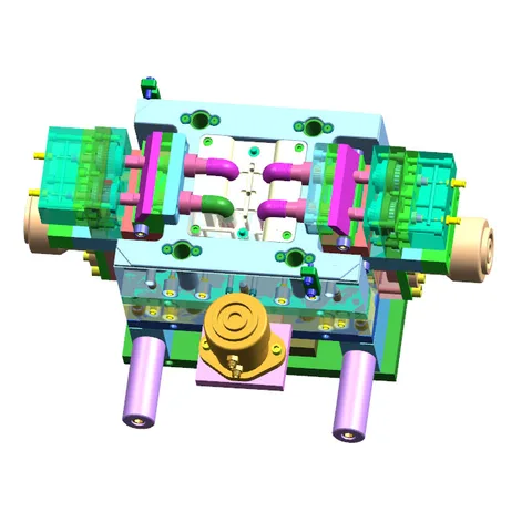 Buy 90 Degree Pipe Motor Drives Unscrew Products Plastic Injection Mold ...