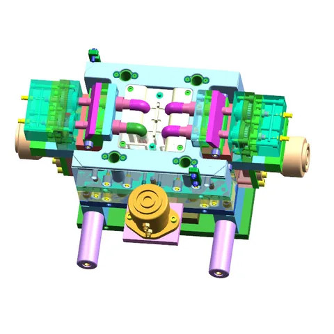 Buy 90 Degree Pipe Motor Drives Unscrew Products Plastic Injection Mold ...