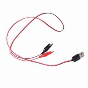 Buy Alligator Test Clips Clamp To Usb Male Connector Power Adapter ...