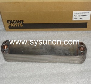 Buy Auto Cooling System Isx15 Qsx15 Engine Parts Oil Cooler 4955830 ...