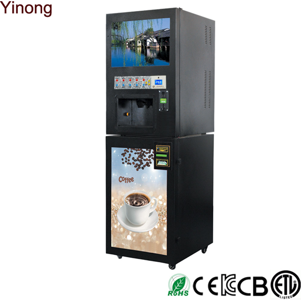 Buy Automatic Coffee And Tea Vending Machine With 4 Hot 4 Cold Drink ...