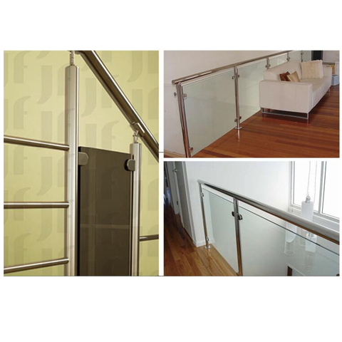 Buy Balustrade Railing Handrail Elbow Flush Joiner Tube Connector Stair ...