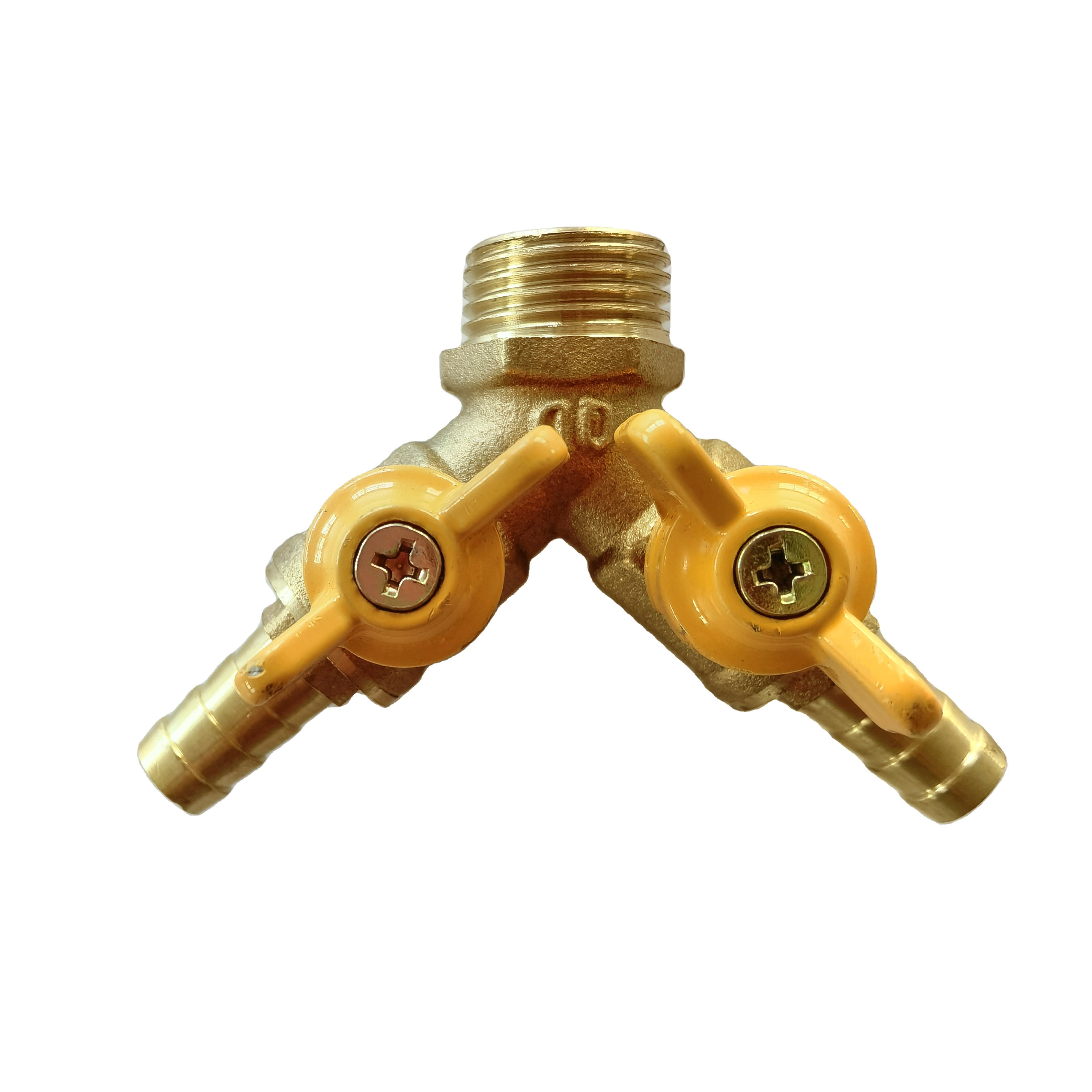 Buy Brass Gas Valve Male Thread With Right-angle from Yuhuan Botian ...
