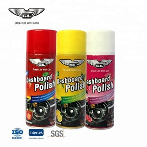 Buy Car Care Aerosol Dashboard Polish Spray Wax from Guangzhou GL ...