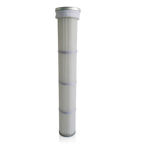 Buy Cement Industry Silo Pleated Bag Filter Cartridges Dust Collector ...
