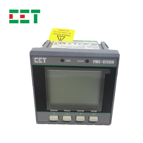Buy Cet 5a Ct Current Input Lcd Display 3 Phase Digital Smart Panel ...