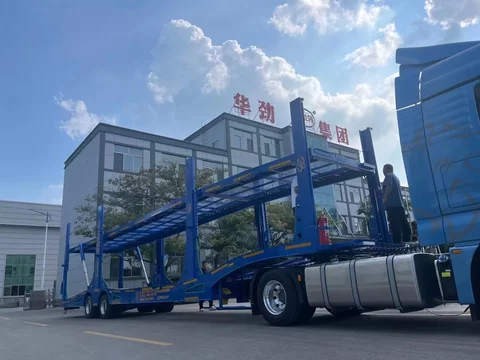 Buy China Manufacture Car Hauler Trailer 2/3 Axle Hydraulic Car Hauler ...