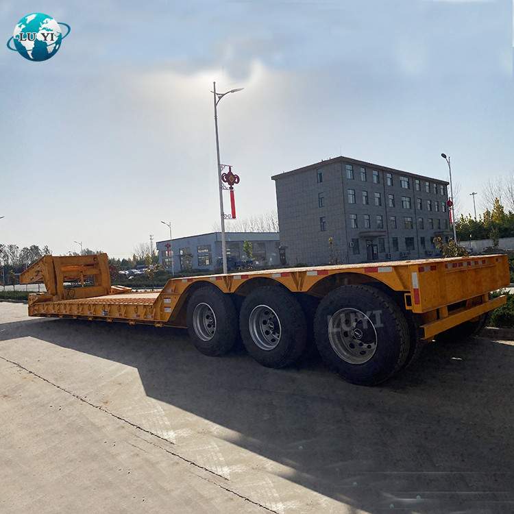 Buy China Professional Container Trailer Lowbed Truck Trailer New ...