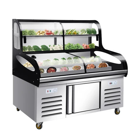 Buy Commercial Stainless Steel Ladder Freezer With Sliding Door Classic ...